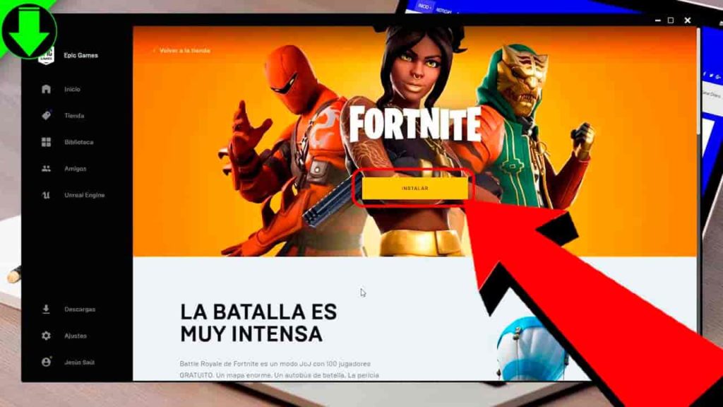 Descargar FORTNITE para PC 2021