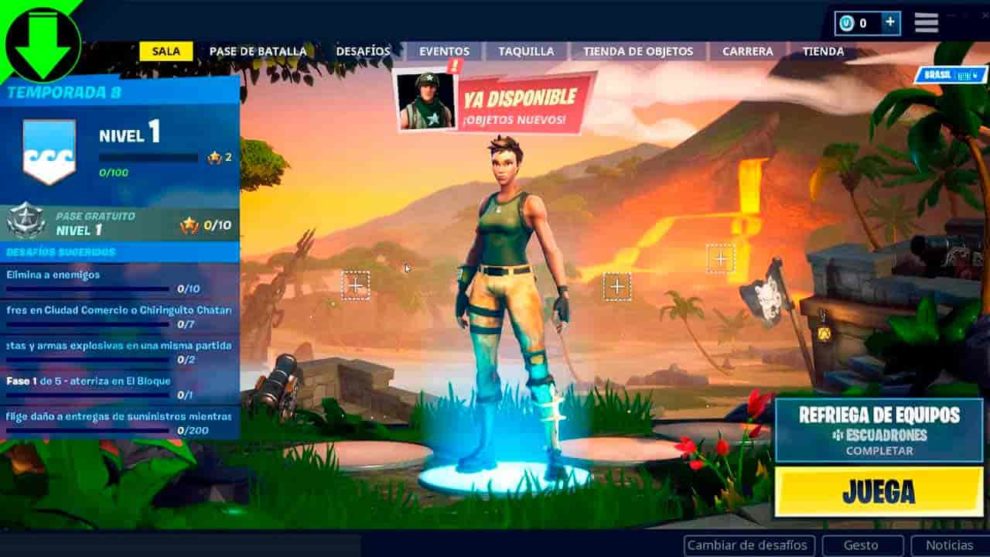 Descargar FORTNITE para PC 2021